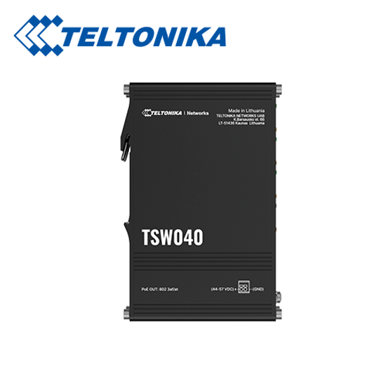 Tehnotron | Teltonika TSW040 Industrijski PoE Switch 8 Portova 240W